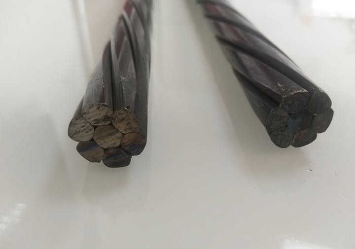 Basic information of left-lay steel strand Exporter China